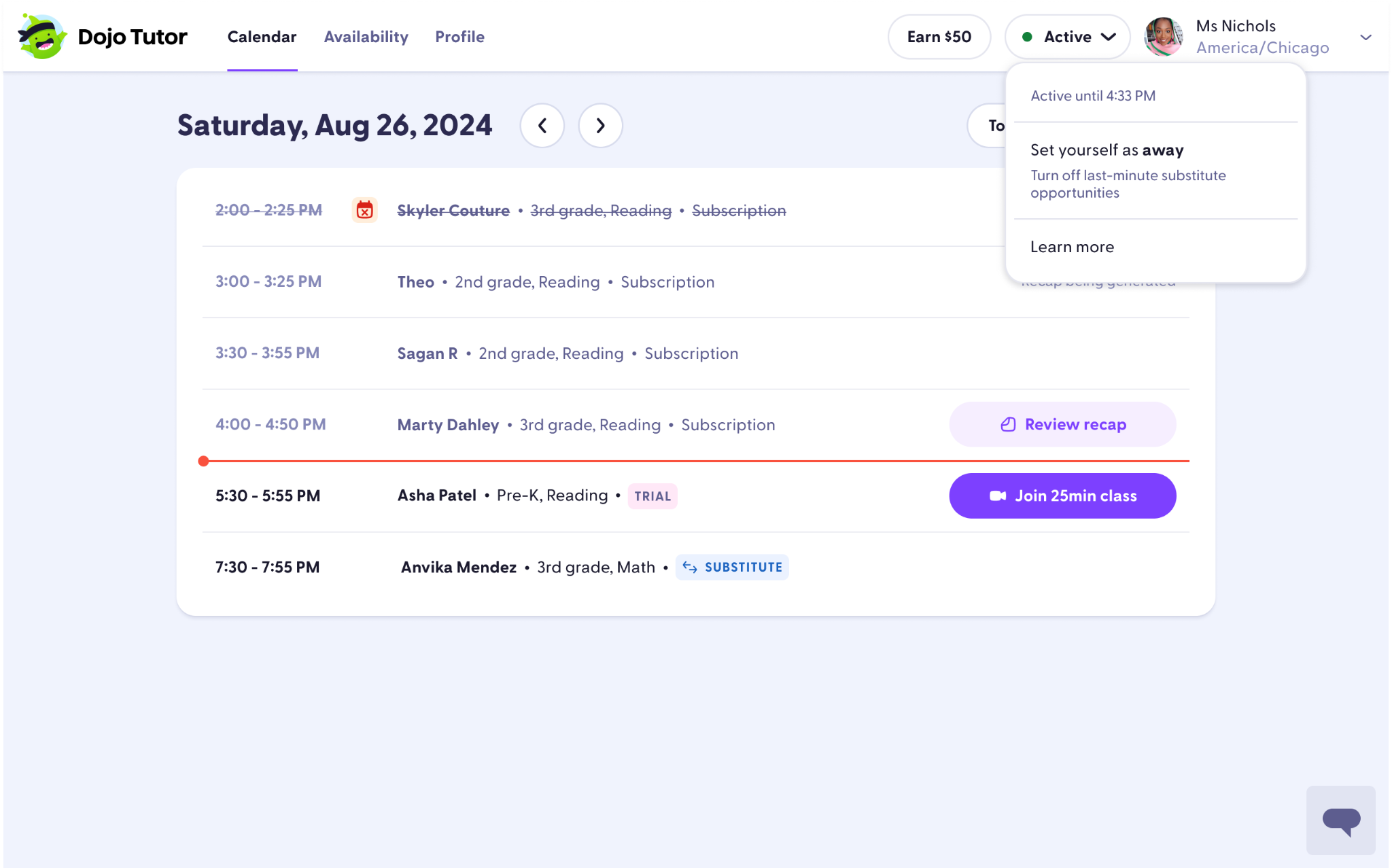 ⚡ How Dojo Tutor’s Short-Notice Sub Opportunities Work – Dojo Tutor