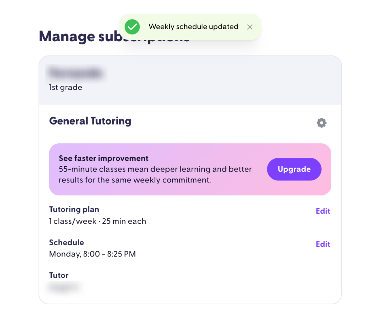 How to manage your Dojo Tutor subscription – Dojo Tutor